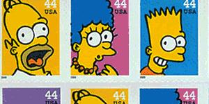 “Simpsons” Stamps Don’t Sell | Slice of SciFi